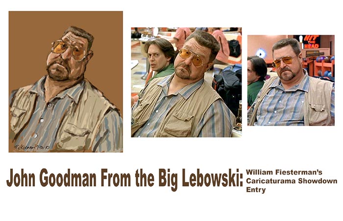 William Fiesterman One Painting or Drawing Per Day: Caricature of John ...