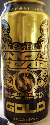 Caffeine King: SoBe No Fear Gold