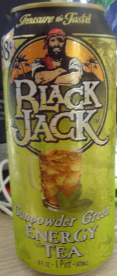Caffeine King: Black Jack Gunpowder Energy Tea