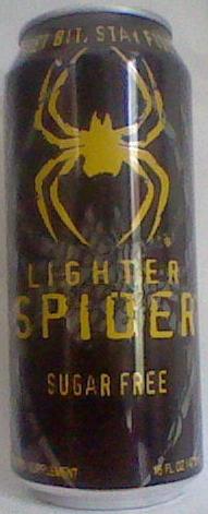 Caffeine King: Lighter Spider Energy Drink Review