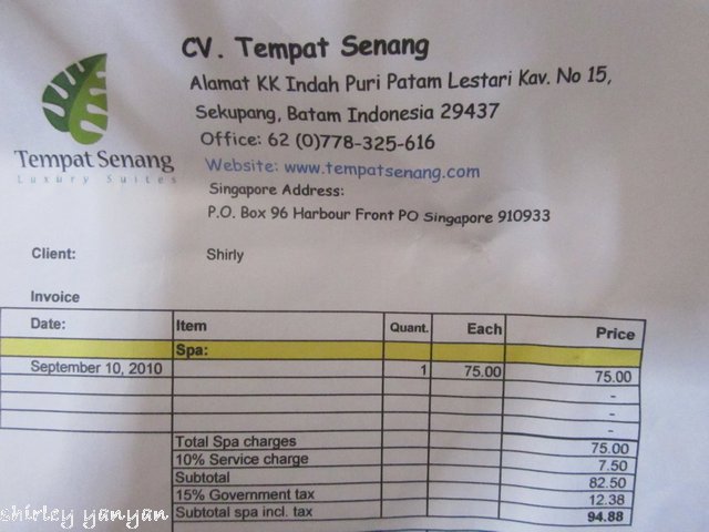 My thoughts, My feelings, Everything From my Heart: my lonely Batam Spa