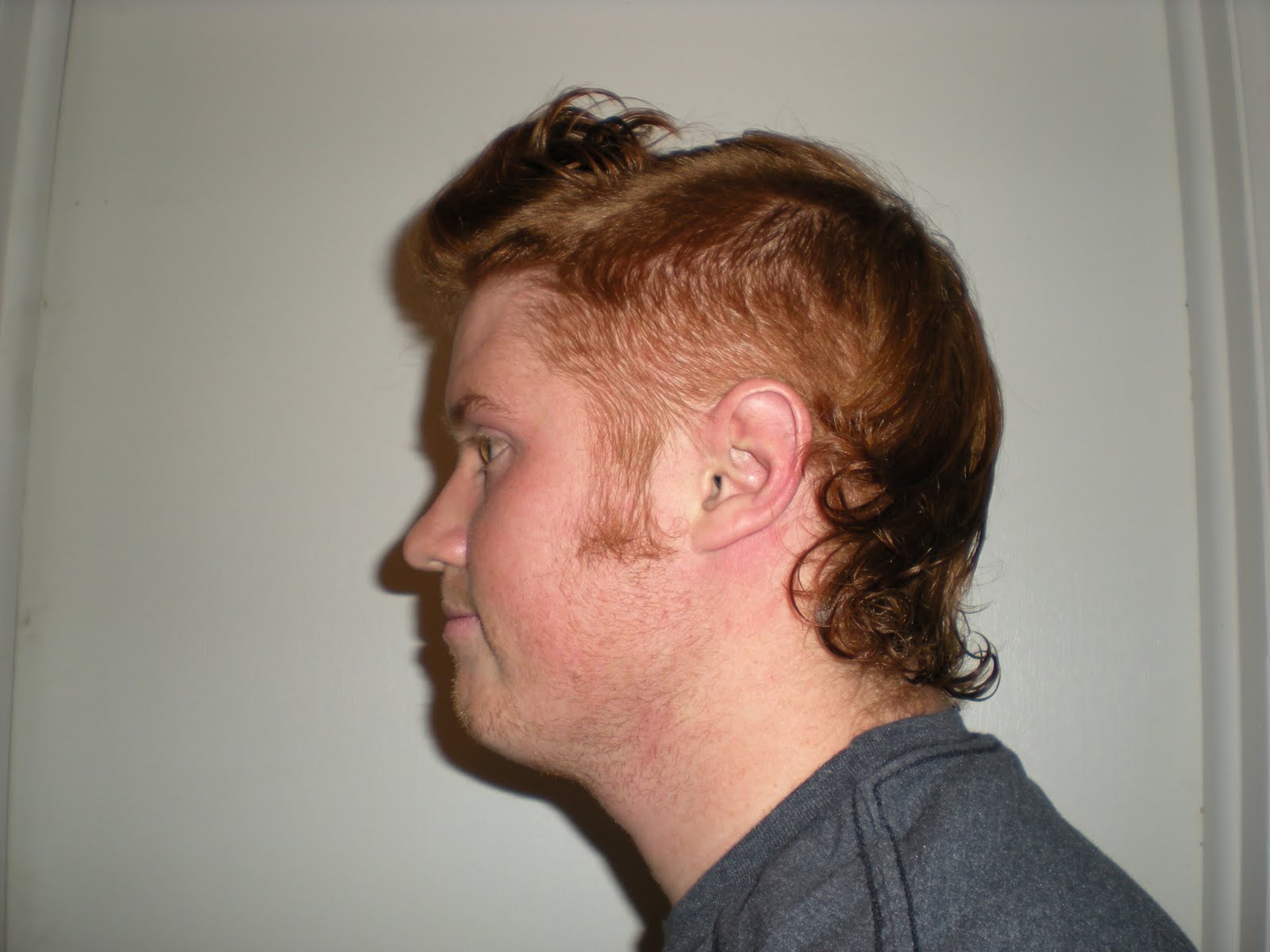 Jen and Brad: The mullet