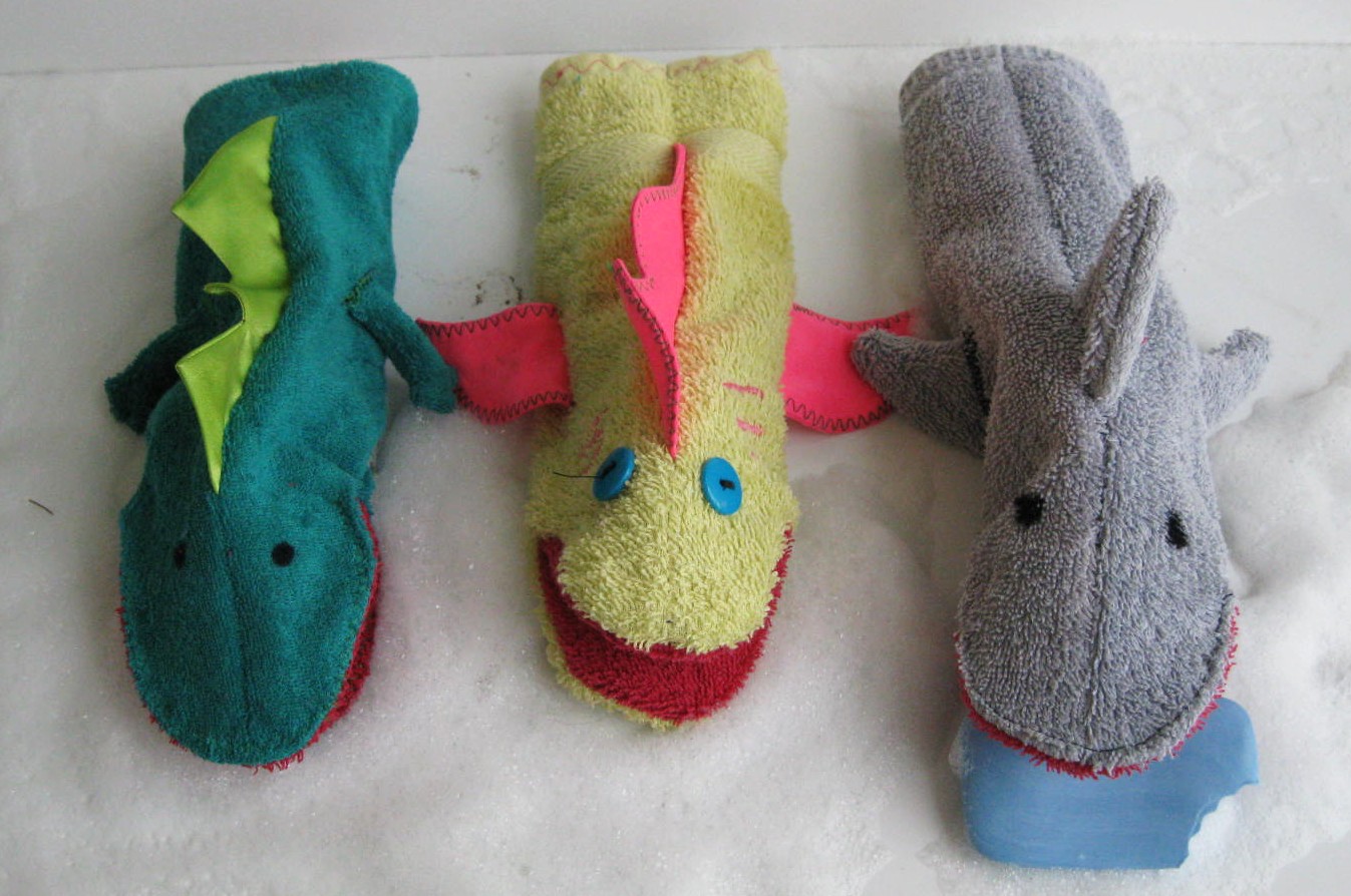Running With Scissors: Washcloth Puppet Tutorial