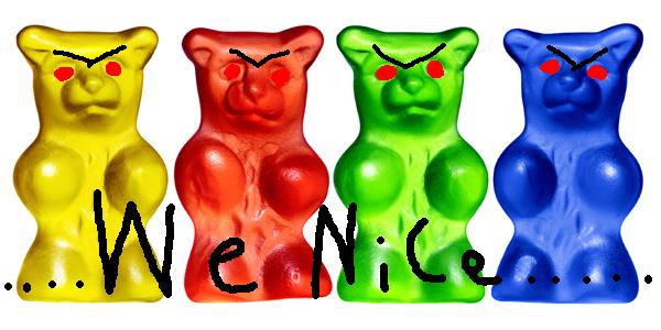 Randomness!: EVIL GUMMY BEARS!