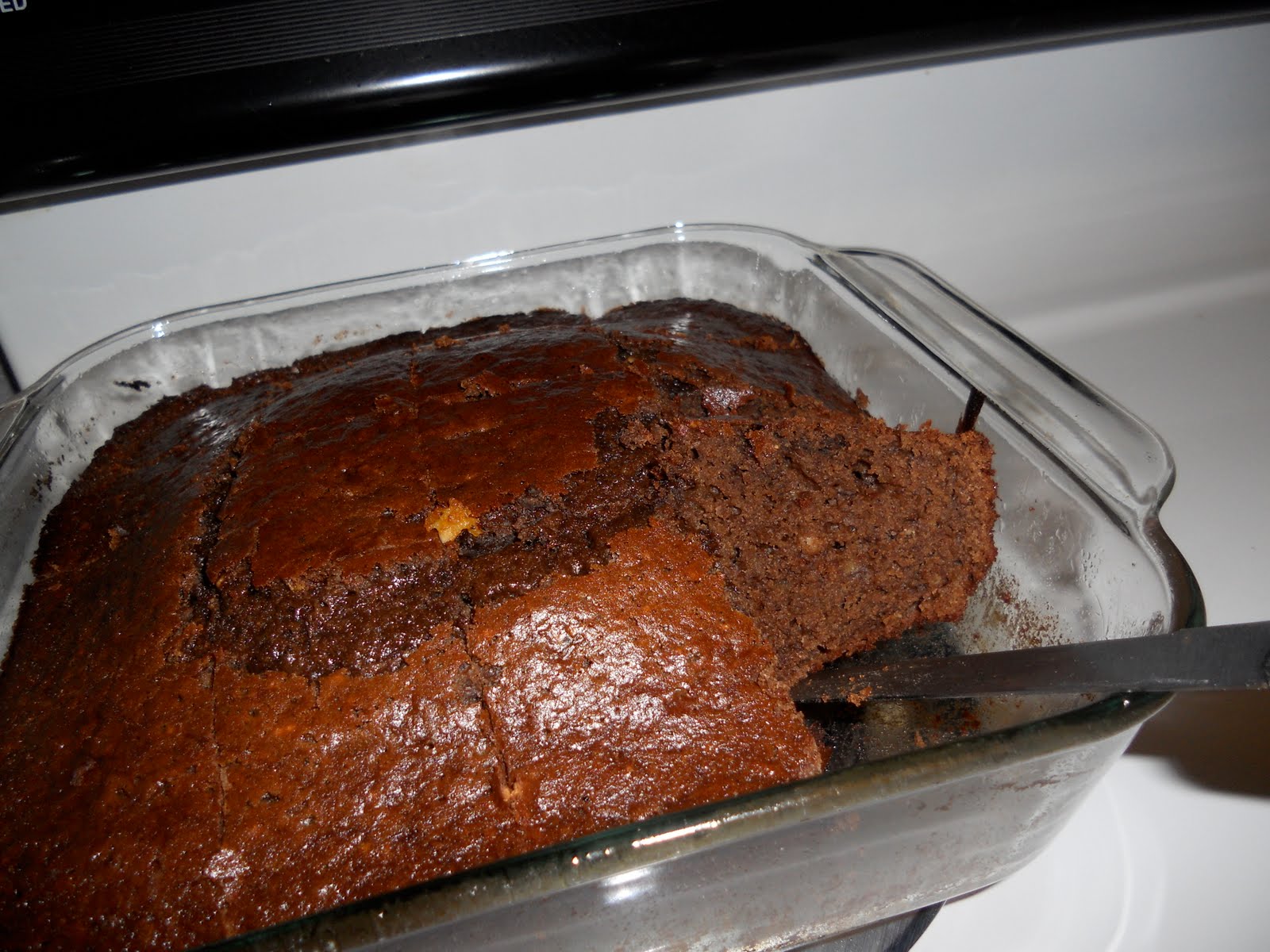 Heat's Kitchen: Banana Chocolate Cake