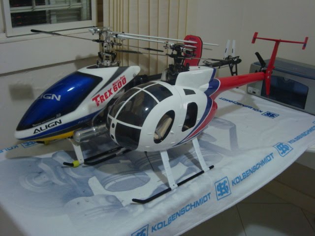 =HELIMODELOS=: Trex 500 - Escala MD 500D