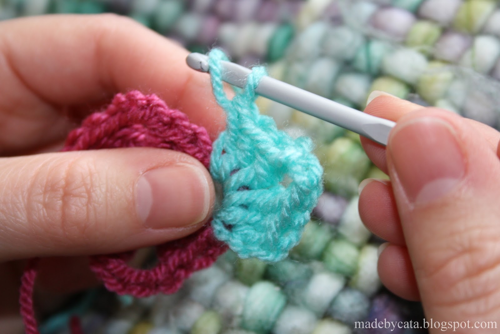 madebycata: Granny Square Tutorial for beginners!
