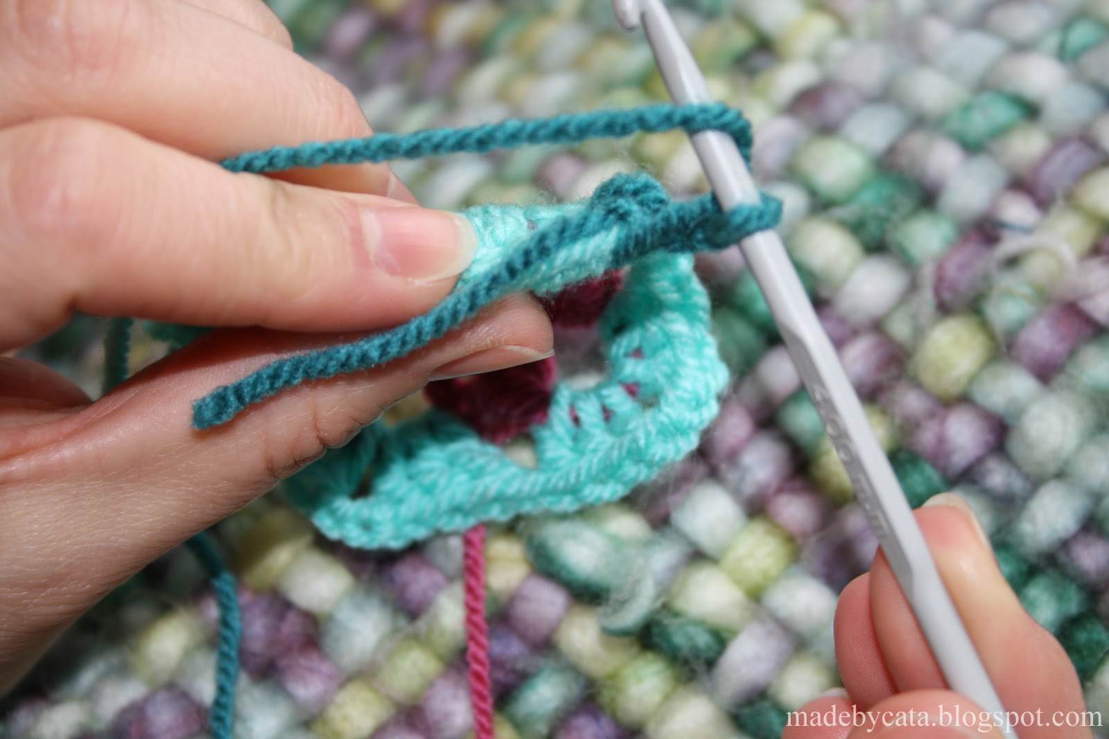 madebycata: Granny Square Tutorial for beginners!