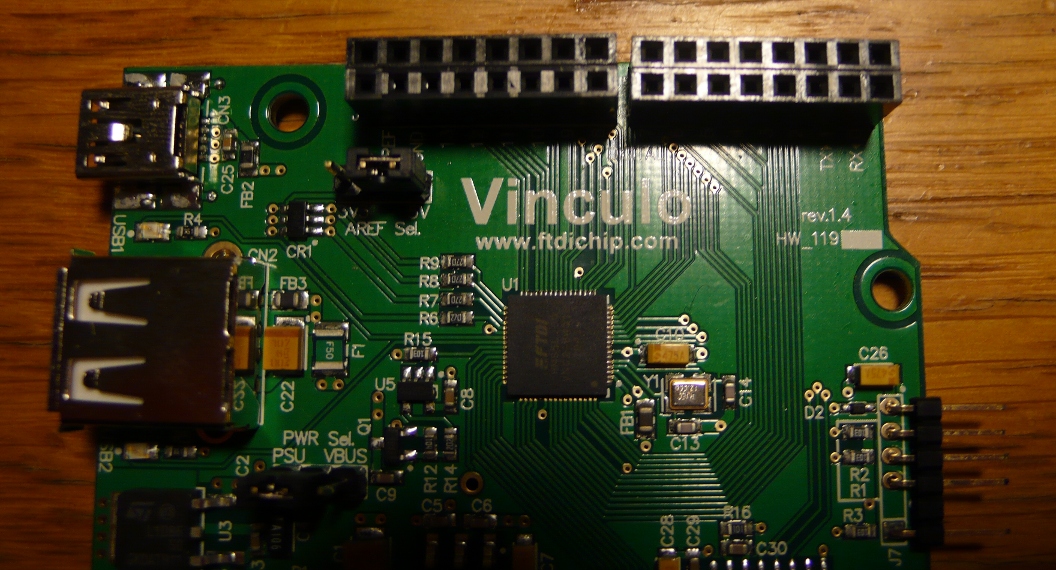 Vinculo - Arduino clone with USB slave / host capability