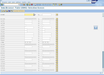Sap-Basis & Sap-Security Tips n Tricks & info: The se16 tcode.