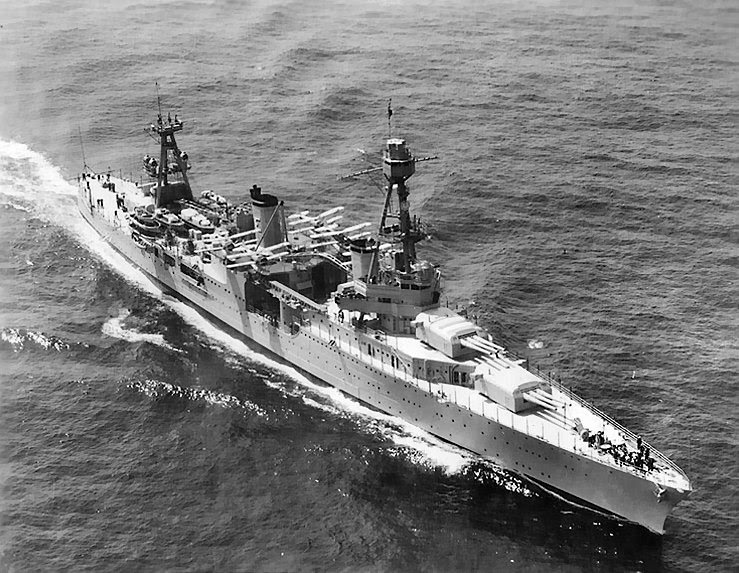 warship: USS Chicago ca29 heavy cruiser