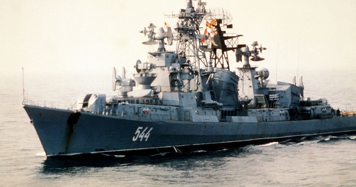 warship: Kashin class destroyers Soviet Navy