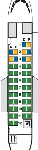 lh info: Contact Air ATR 42 500 seat map