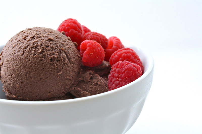 Chocolate-Raspberry Ice Cream