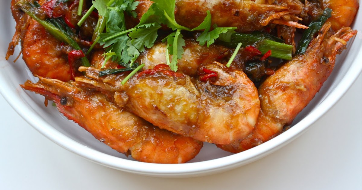 Prawn In Tamarind And Plum Sauce