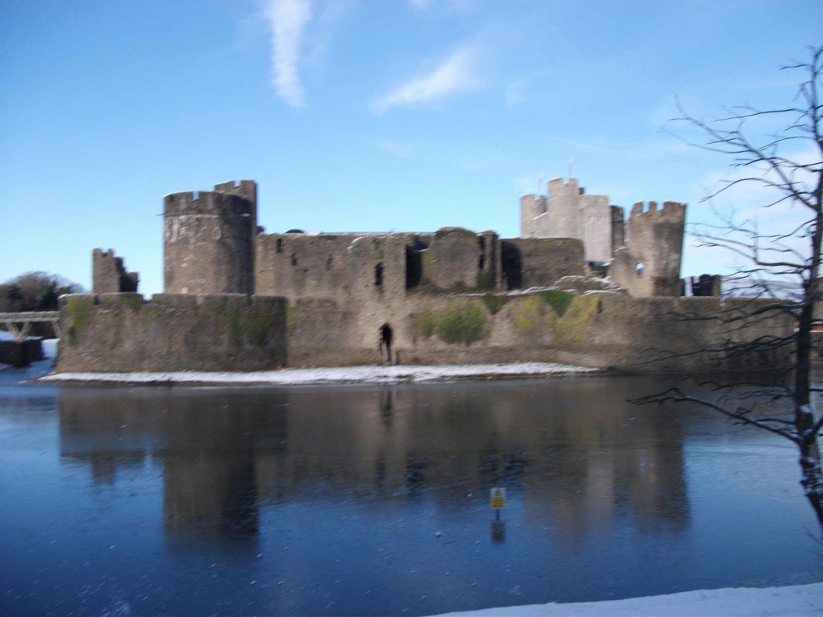 Waking Up In Wales: Caerphilly Castle