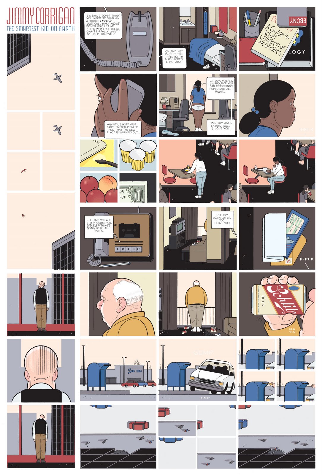 PressPop Journal (world): Jimmy Corrigan Japanese Edition Poster