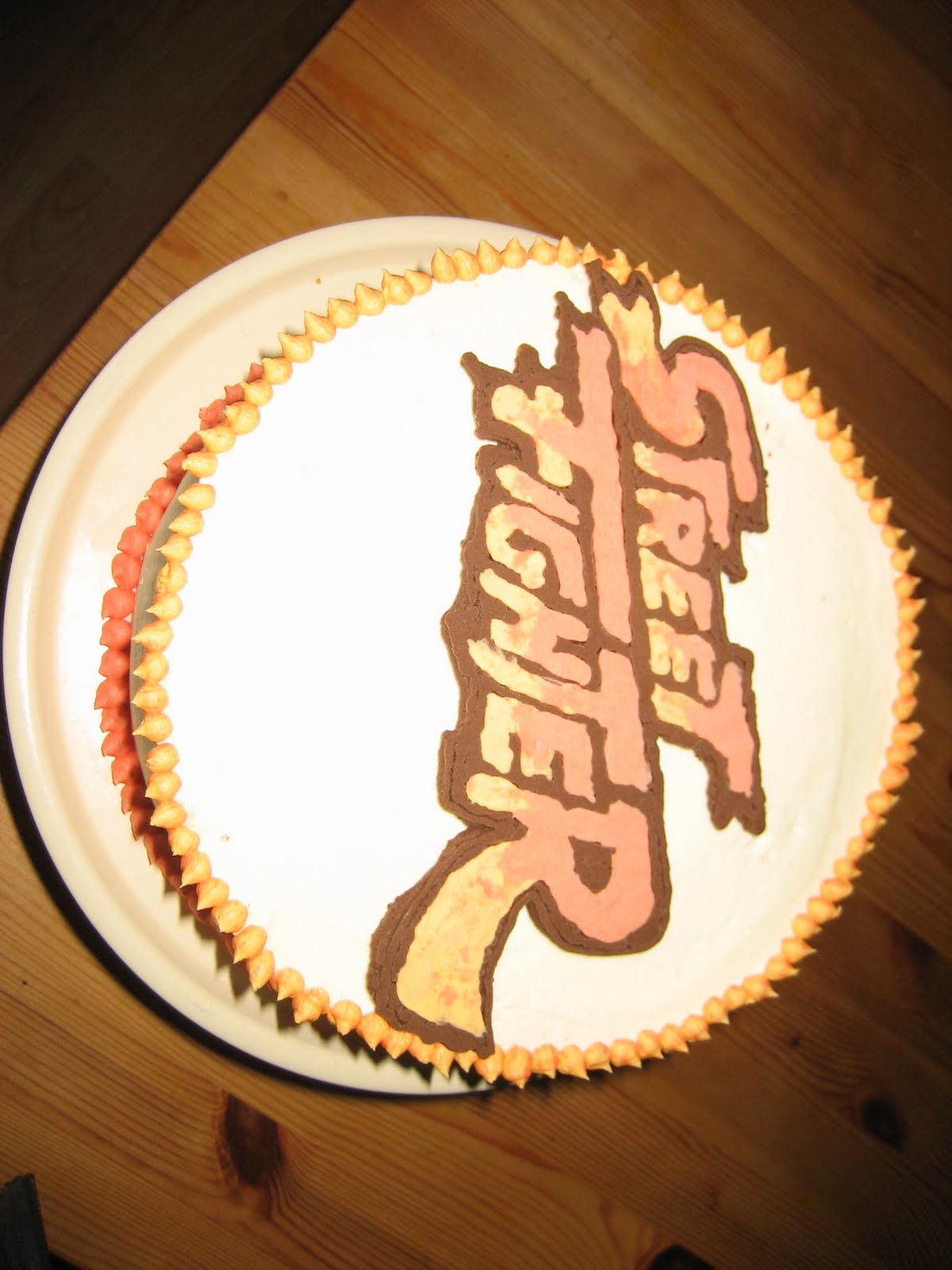 Kupkakeinator: Street Fighter Retro Cake