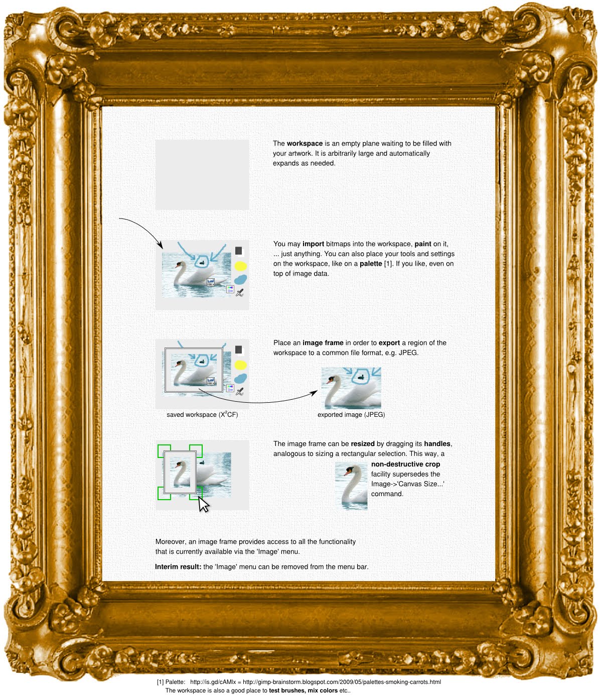 GIMP UI brainstorm: 2010