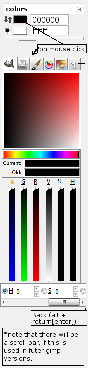 GIMP UI brainstorm: 2010
