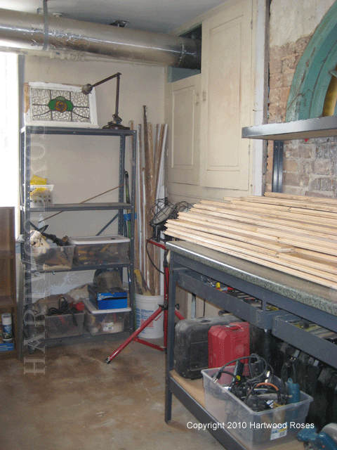 Hartwood Roses: The Basement Workshop.