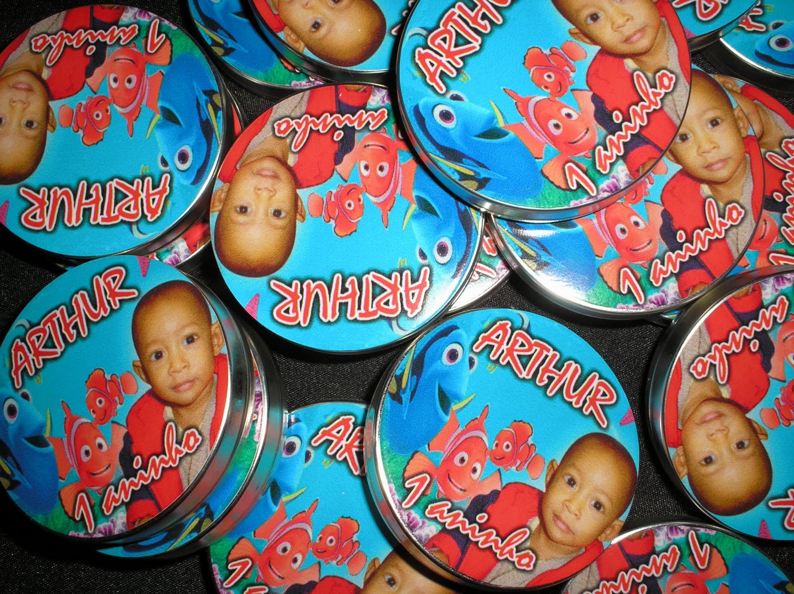 Maria Flor - Arte Personalizada: Infantil - Tema Nemo