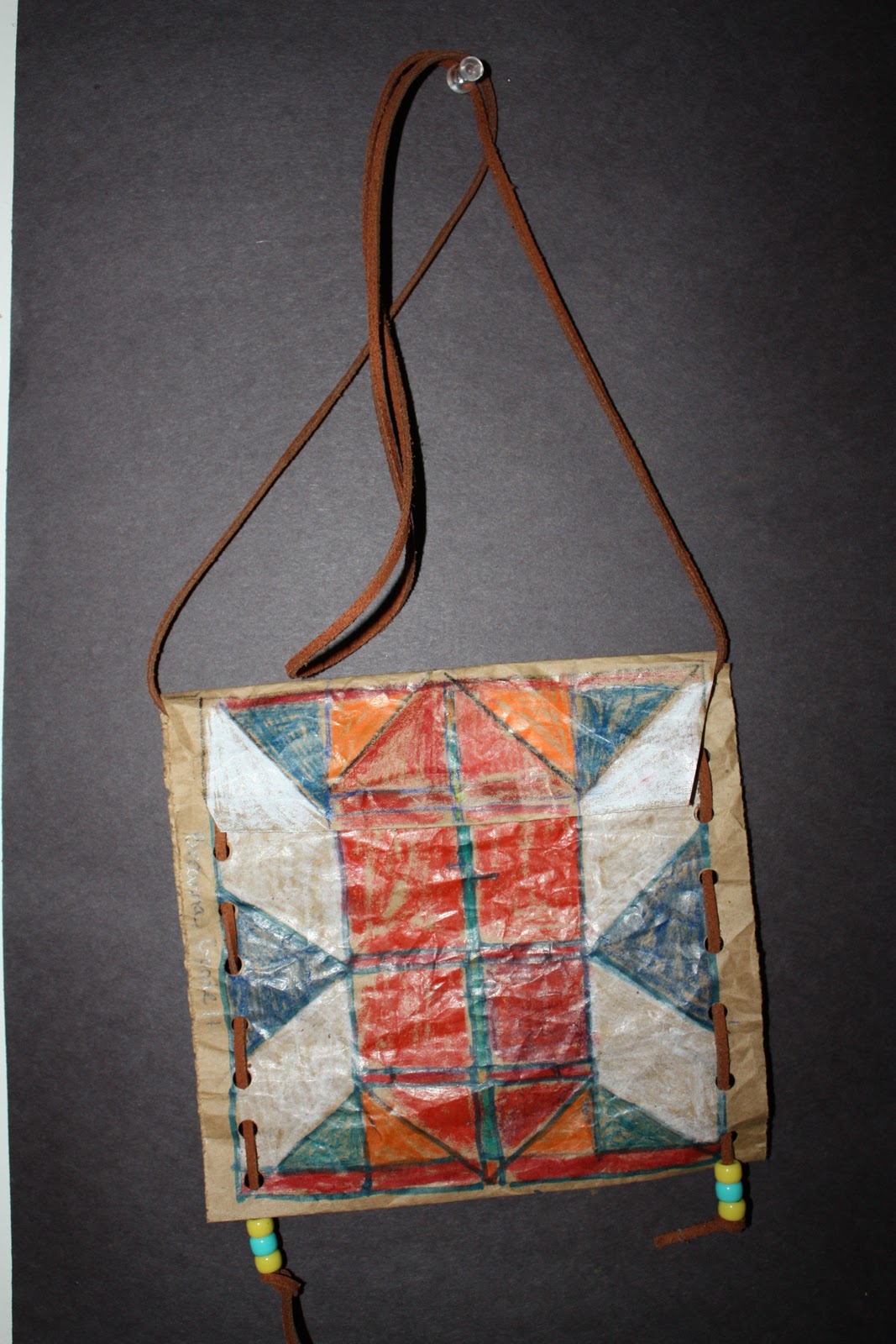 Barbara's Thought of the Day: Native American Parfleche