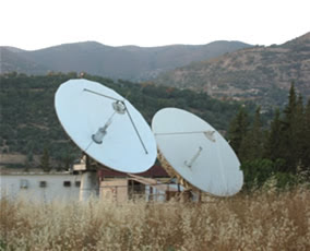 lakhdaria الأخضرية ex-palestro: صور محطّة الأتصال عبر الأقمار الصناعية ...