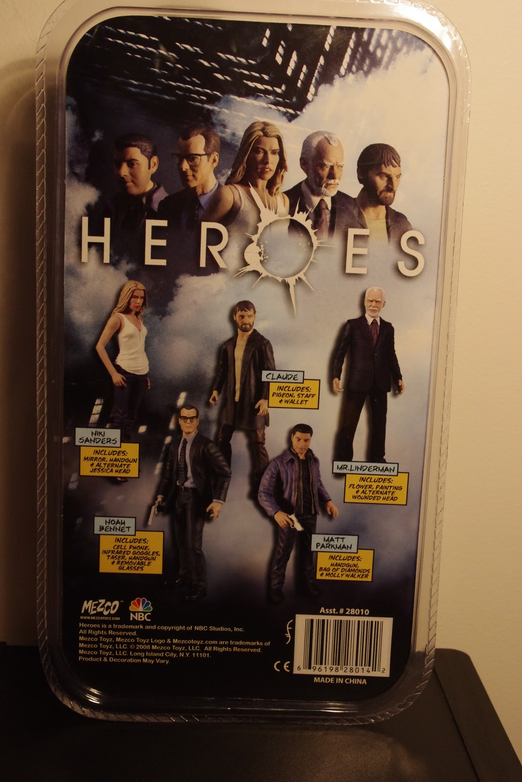 Na Boca Do Lobo: Mr Linderman, Action Figure da série Heroes