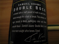 Hopheads in Training: Samuel Adams Double Bock (Imperial Series)