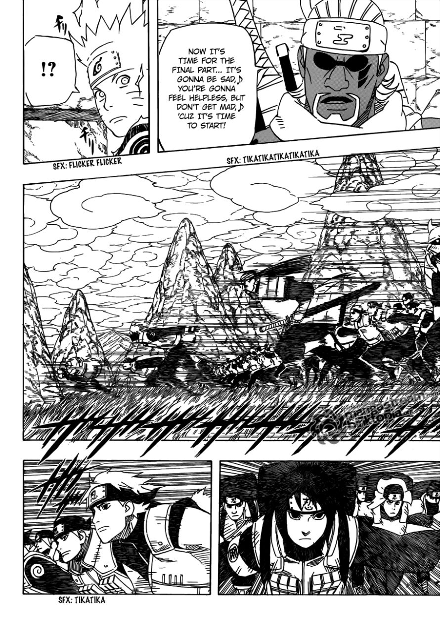 Naruto Manga 516 English Gaara s Speech ~ Blog in mantence