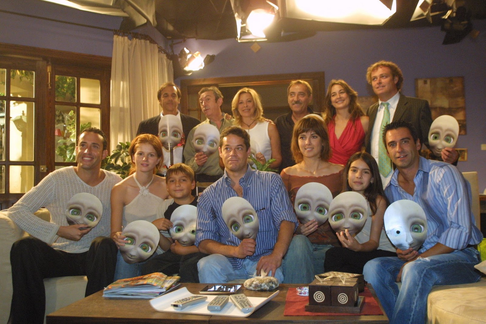 Marián Aguilera Fan Page: Backstage photos: El Inquilino (2004)