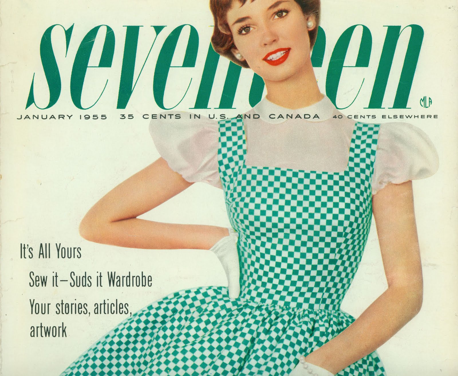 doe-c-doe: 1955 seventeen magazine