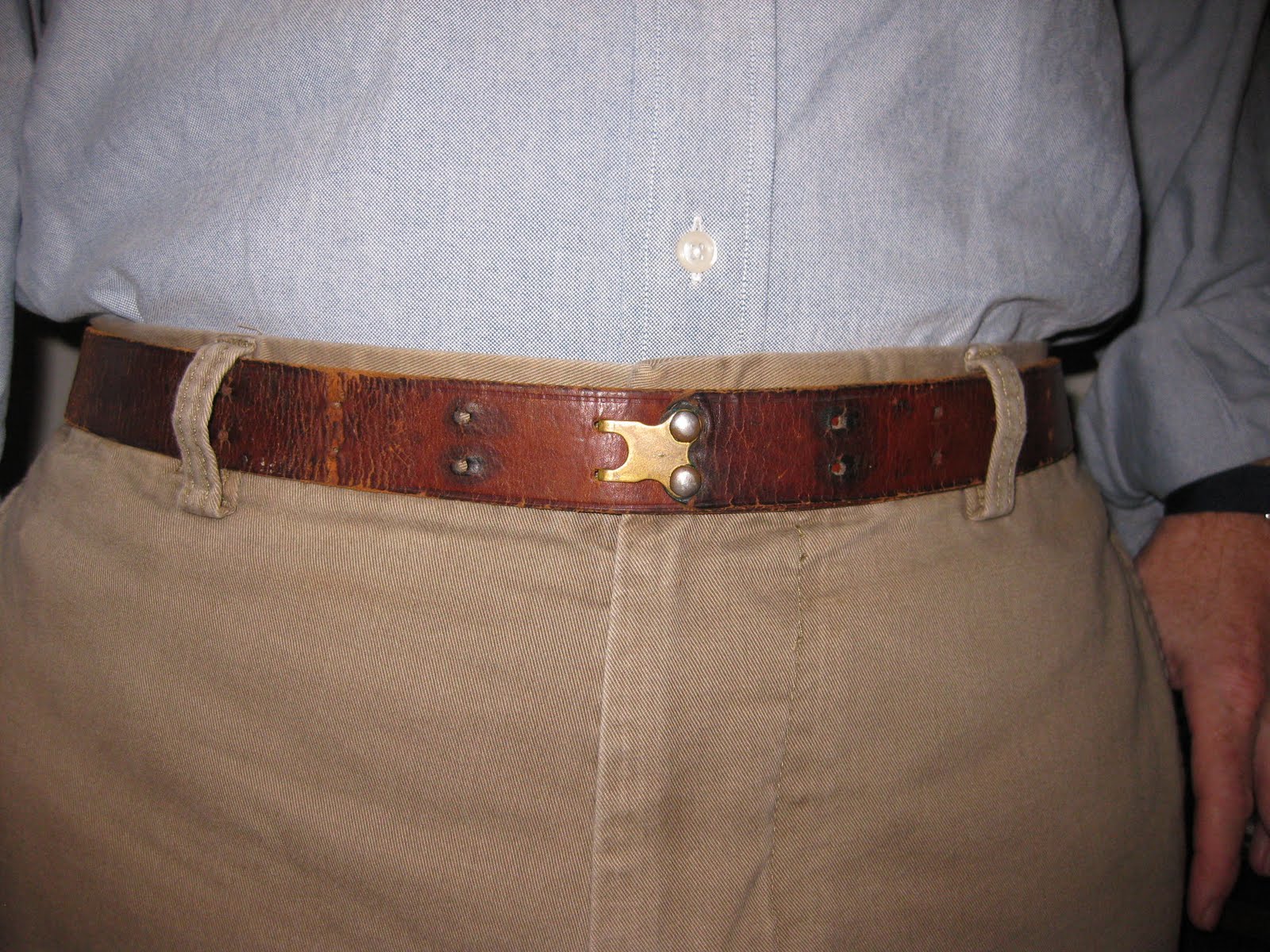 The Trad: The Friday Belt: DIY Sling Belt & Port Tongs