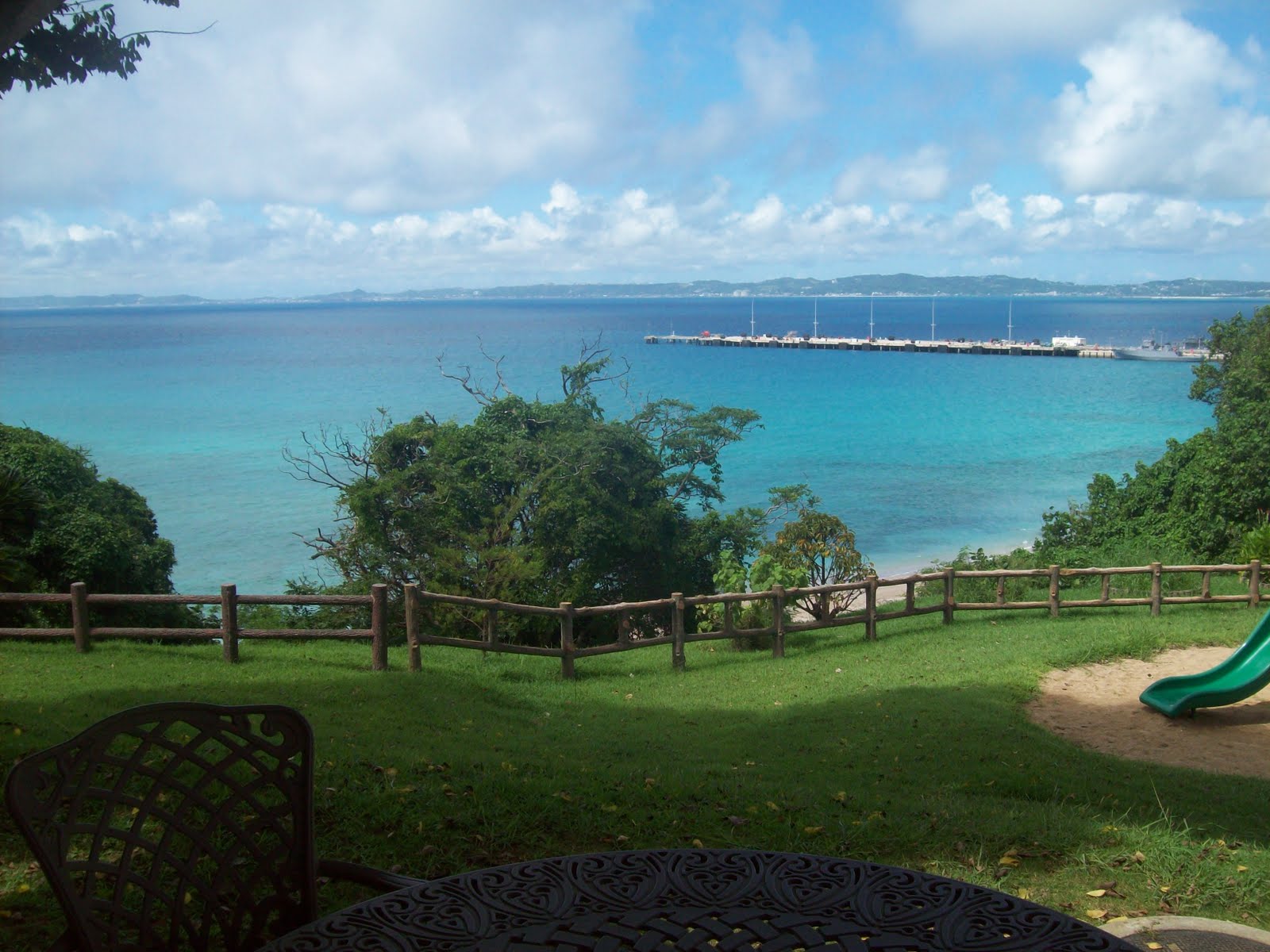 The Schwarze Family in Japan: White Beach, Okinawa