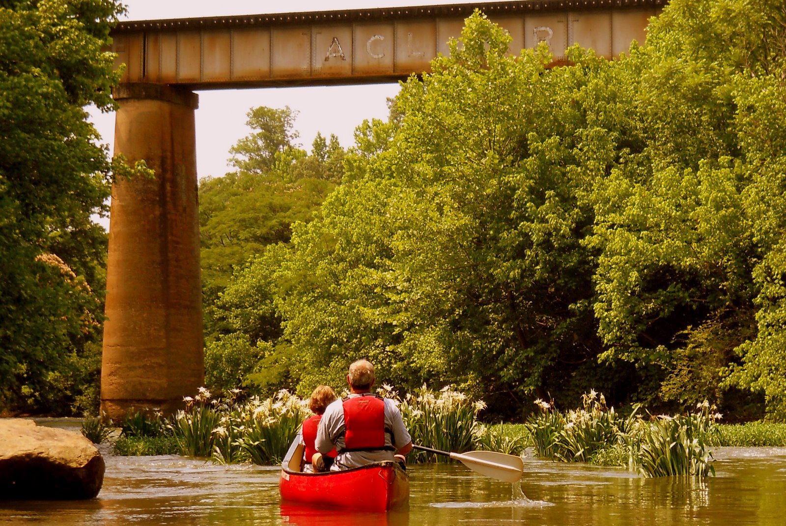 Tales from Bloggeritaville: Canoeing the Cahaba