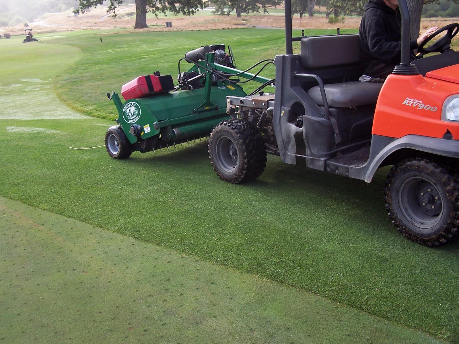 Santa Lucia Preserve: Planet Air & Double Verti-cutting