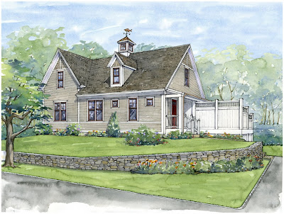 A House in the Village: No Front Door