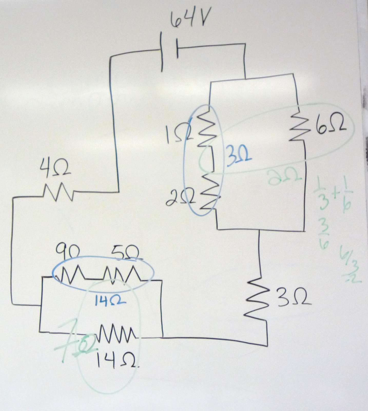 Physics at Desert View High School: Compound Circuits Practice