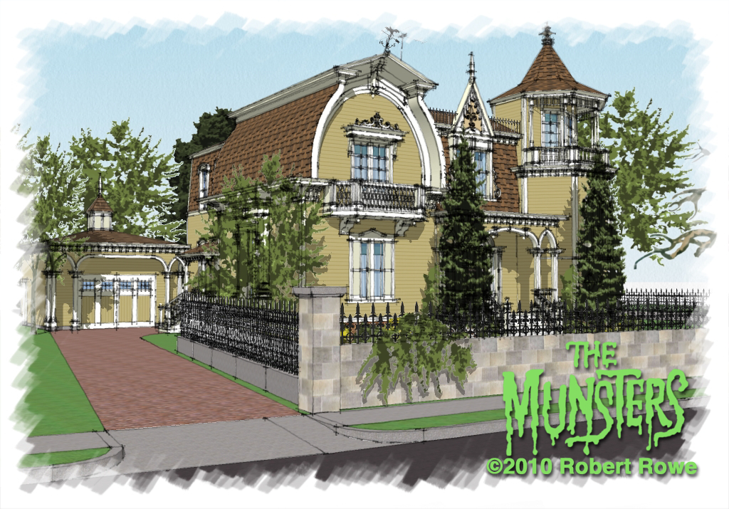 1313 Mockingbird Lane Sign