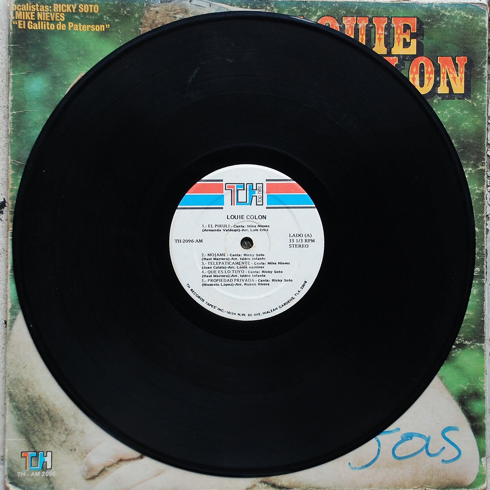 LA SALSA DE JUAN MANUEL Y ALEJANDRO ® : LOUIE COLON . CANTA RICKY SOTO ...