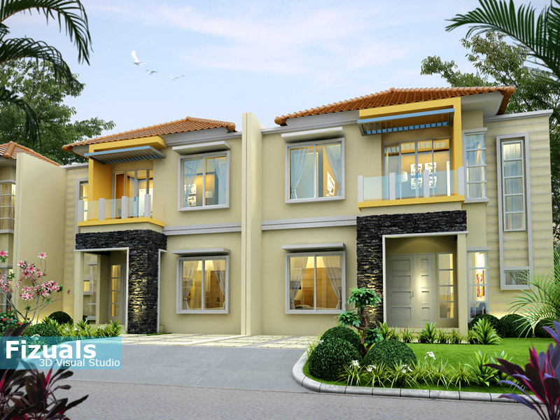 Fizuals: Batam houses