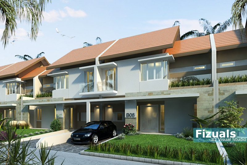 Fizuals: Batam houses