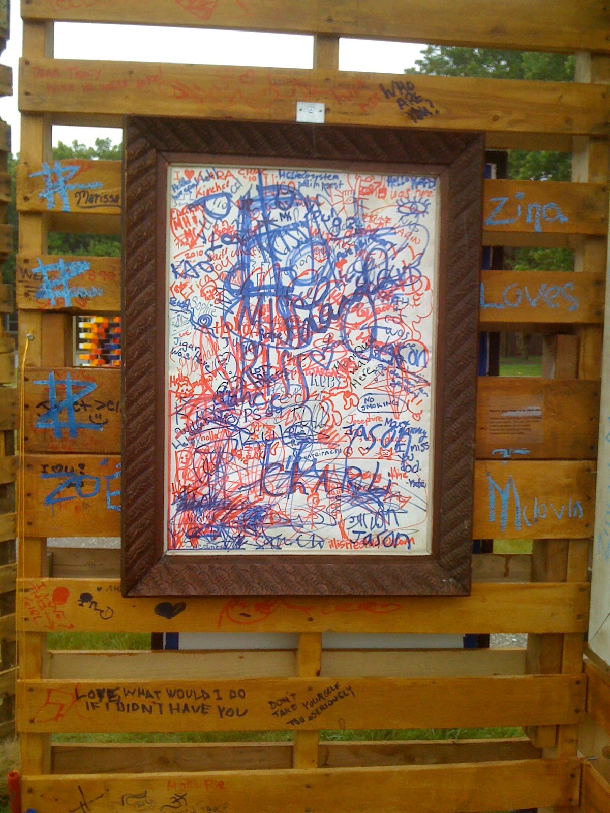 Pallet City: Photos from Gallery Exhibit 1, "Framing the Ideal City"