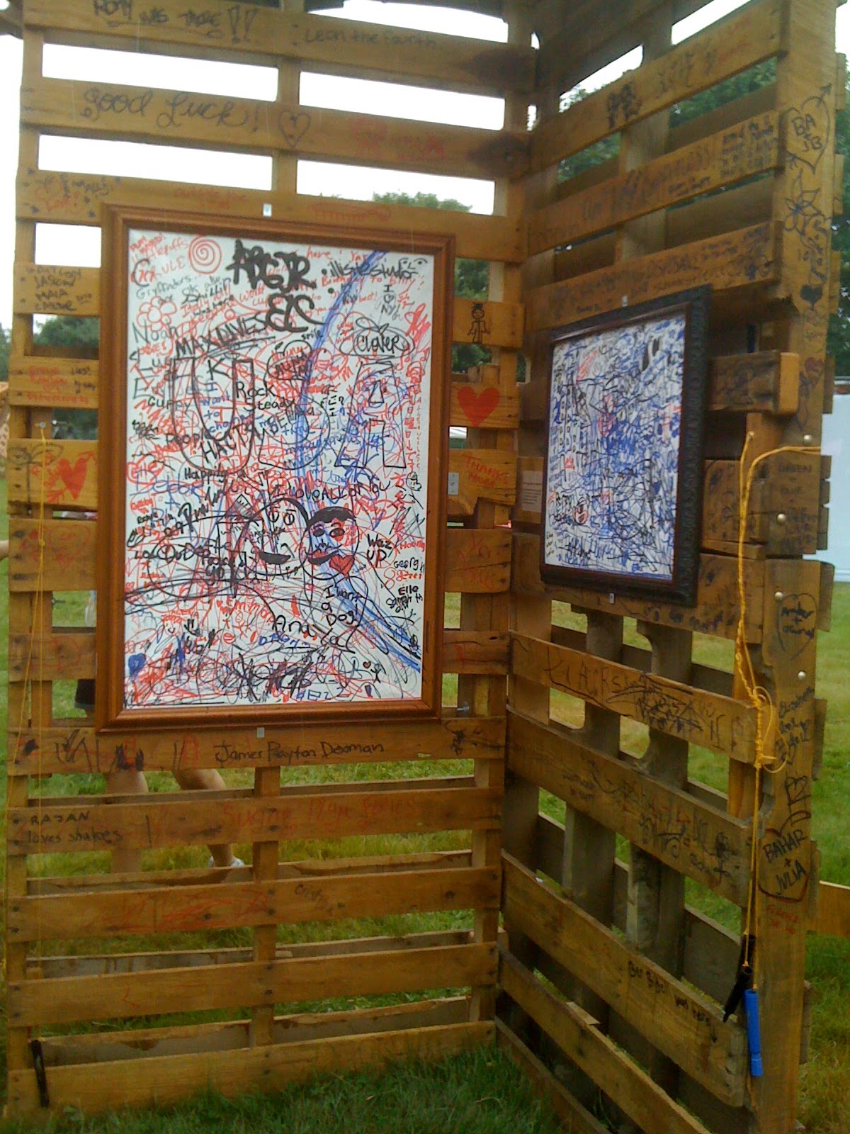 Pallet City: Photos from Gallery Exhibit 1, "Framing the Ideal City"