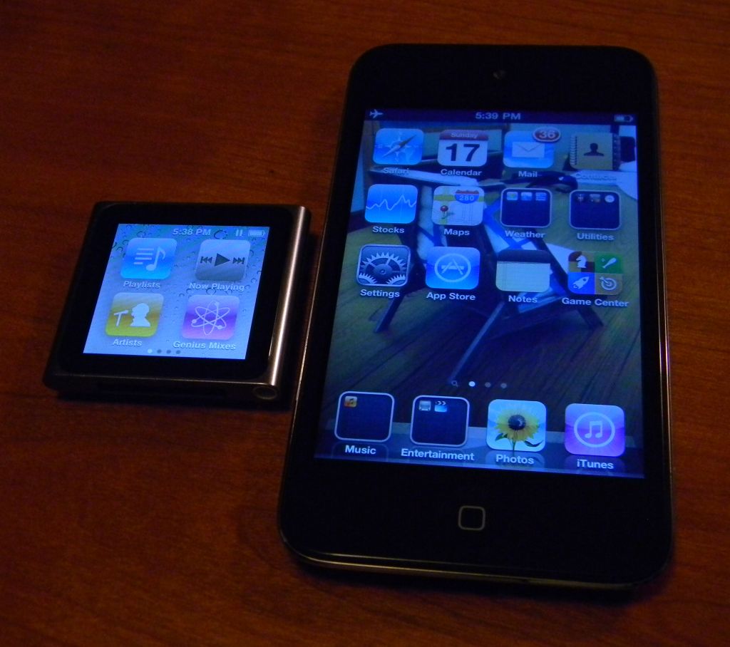 4th Dimension Thinking: iPod Nano, Now with Touchscreen. My Review!