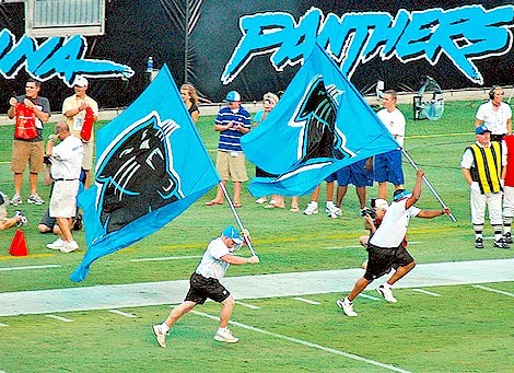 Pre-game flag experience : r/panthers
