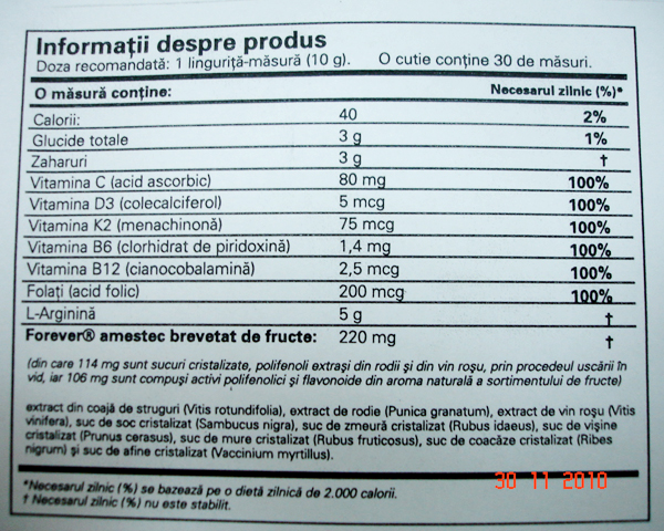 Natural, ca Aloe Vera: Argi+, cu L-arginina