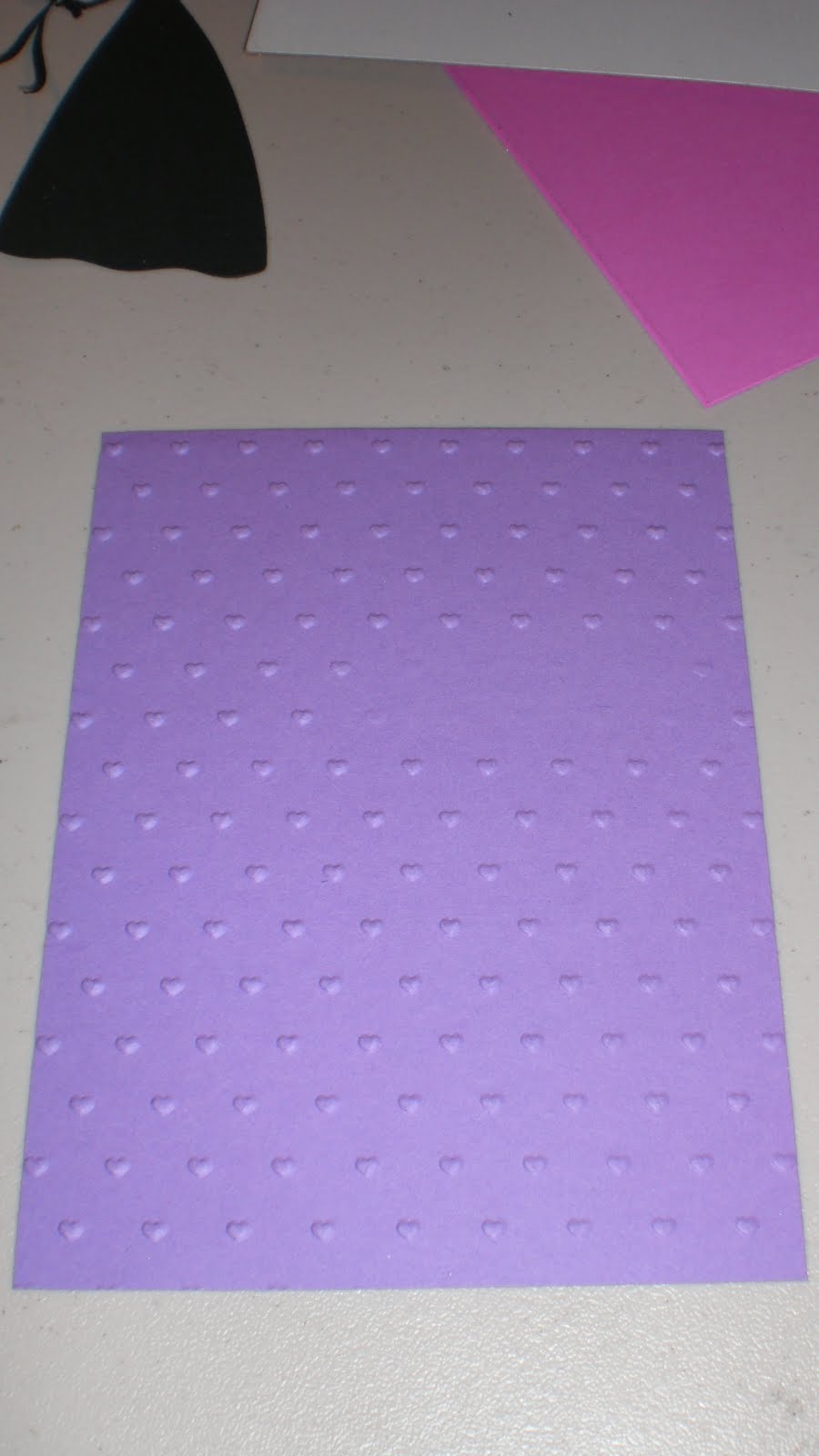 Quita's Cricut Creations: Wedding Shower Card - New Cuttlebug Technique