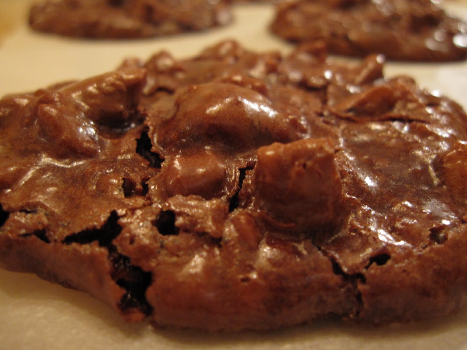 The Scratch Patch: Chocolate Puddle Cookies